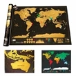 Travel Scratch Maps Wall Poster | Pro Swagger - Pro Swagger